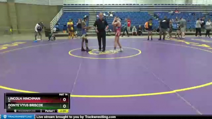 98 lbs Round 3 - Lincoln Hinchman, IN vs Donte`Vyus Briscoe, IN
