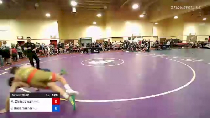 80 lbs Consi Of 16 #2 - Marco Christiansen, Pinnacle Wrestling Club vs ...