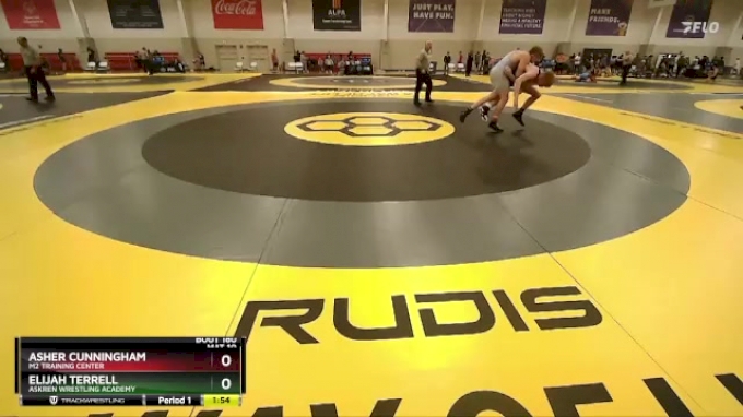 160 lbs Champ. Round 1 - Asher Cunningham, M2 Training Center vs Elijah ...
