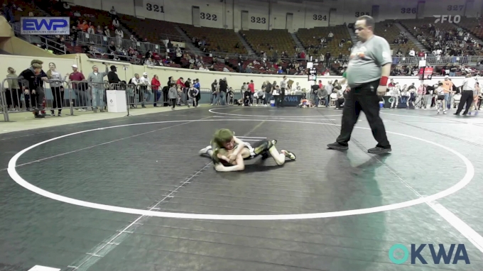 40 lbs 3rd Place - Crew Andrews, Team Tulsa Wrestling Club vs Stetson ...