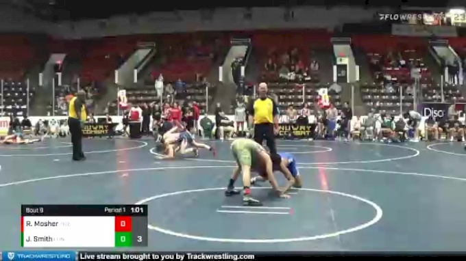 117 lbs Finals (8 Team) - Jamarcus Smith, Flint Tropics vs Ryan Mosher ...