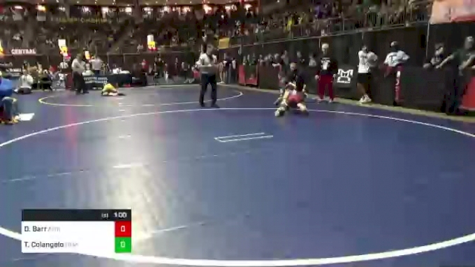 92 lbs Round Of 16 - Deklan Barr, Altoona vs Titus Colangelo, Franklin ...