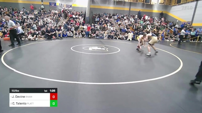 152 lbs Final - Jeremy Devine, RHAM vs Caiden Talento, Platt