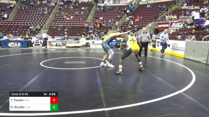 220 lbs Consi Of 8 #2 - Tyrone Fowler, Bishop McDevitt Wyn vs Dakotah ...
