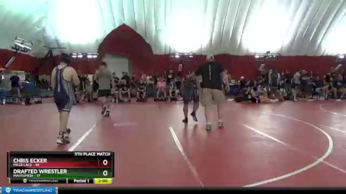 182 lbs Placement Matches (8 Team) - Chris Ecker, Mille Lacs vs Drafted ...