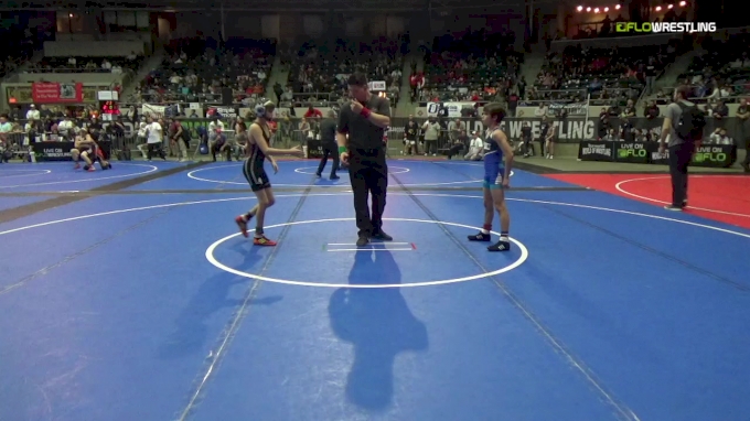 76 lbs Round Of 32 - Hudson Loges, MWC Wrestling Academy vs Luke ...