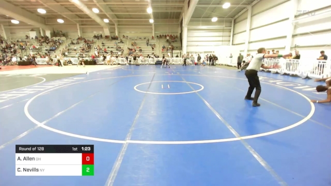 120 lbs Round Of 128 - Aiden Allen, OH vs Chase Nevills, NY
