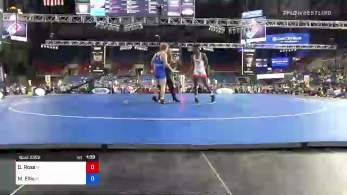 195 lbs Semifinal - Dreshaun Ross, Iowa vs Mason Ellis, Alabama