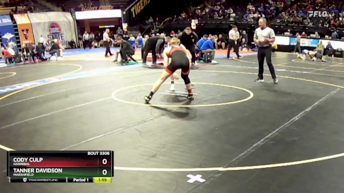 144 Class 3 lbs Semifinal - Cody Culp, Hannibal vs Tanner Davidson ...