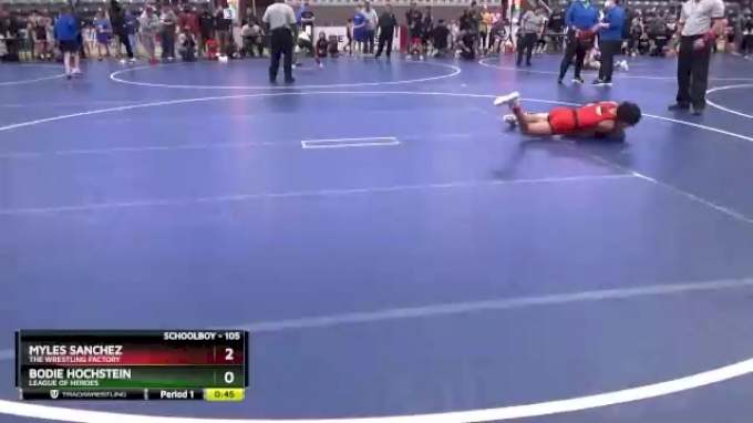 100 lbs 7th Place Match - Jaden Peters, The Wrestling Factory vs ...