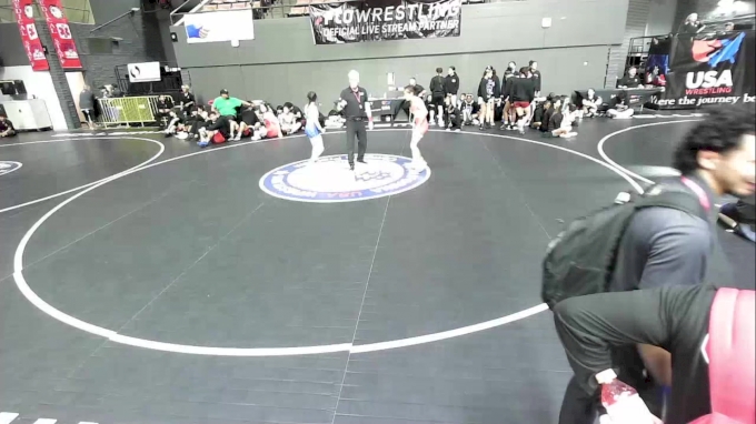 100 lbs Marlene Garcia, LAWA - Los Angles Wrestling Association vs Riley Rivera, IEWA - Inland ...