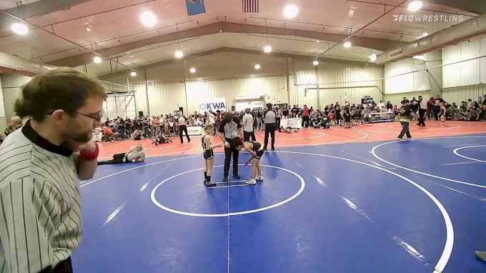 64 lbs Rr Rnd 1 - Pierce Burnett, B.A.W.C vs Paityn McCann, Lady Outlaw ...