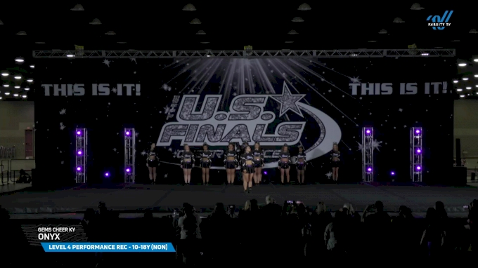 Gems Cheer KY - Onyx [2025 L4 Performance Rec - 10-18Y (NON) Day 1 ...