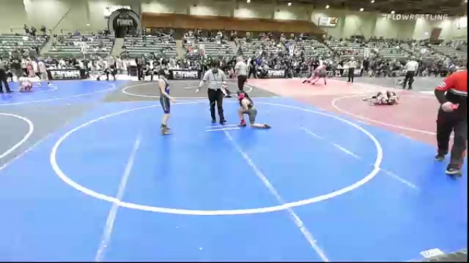 87 lbs Rr Rnd 2 - Amayah Barragan, North Valley Predators vs Huntley ...