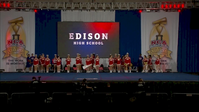 Edison High School [2019 Game Day Cheer Large High School Finals] NCA ...