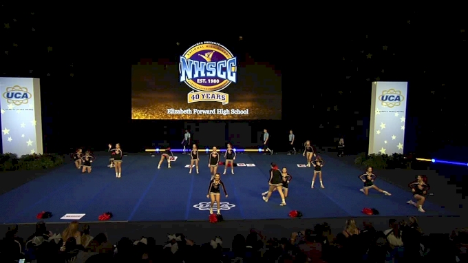 Elizabeth Forward High School [2020 Junior Varsity Non Tumbling Semis ...