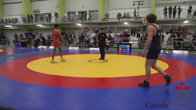 80kg Cons. Round 5 - Sunjot Choly, Canadian Mal Wrestling vs Charlie ...