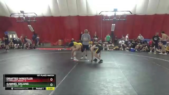 145 lbs Placement Matches (8 Team) - Gabriel Galang, Wausau West vs ...