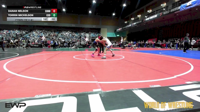 130 lbs Consi Of 8 #1 - Danan Nelson, Summit Wrestling Academy vs ...
