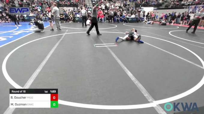 80 lbs Round Of 16 - Blake Goucher, Prodigy Elite Wrestling vs Marcus ...