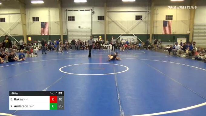 96 lbs Final - Brayden Rakes, Western Nebraska Titans vs Xayvion ...