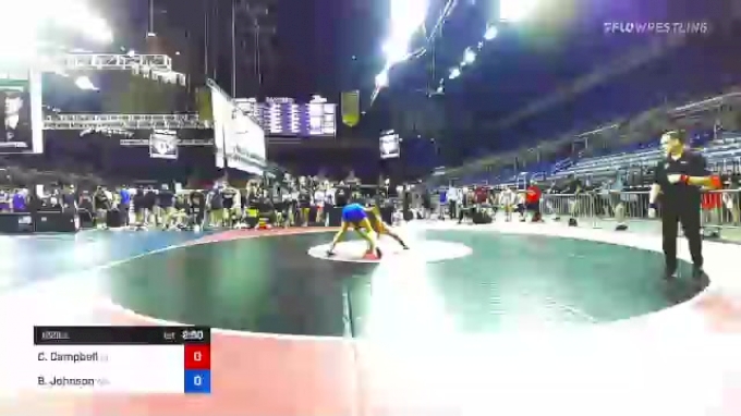 122 lbs Consi Of 32 #2 - Catharine Campbell, Indiana vs Bianca Johnson ...