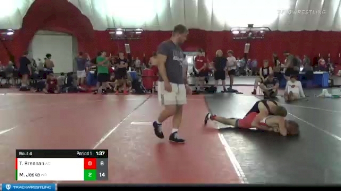 138 lbs Round 2 (4 Team) - Tyler Brennan, Ankeny Centennial A vs Mark ...