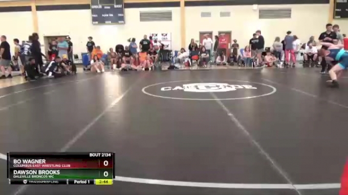 132 lbs Cons. Round 2 - Bo Wagner, Columbus East Wrestling Club vs ...