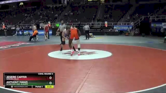 I-160 lbs Cons. Round 3 - Anthony Manzi, Newburgh Free Academy vs ...