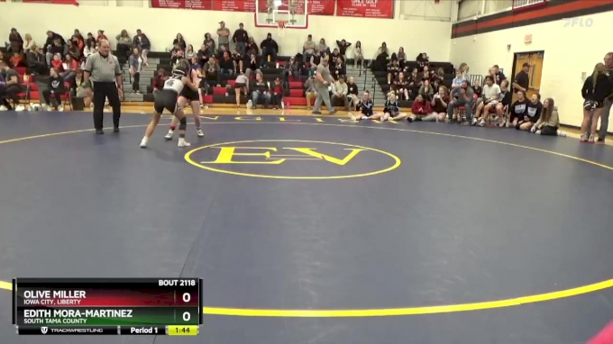 JV-4 lbs Round 3 - Olive Miller, Iowa City, Liberty vs Edith Mora ...