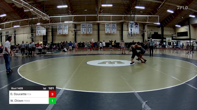 157 lbs Consolation - Dane Doucette, FCA Wrestling vs William Chism ...