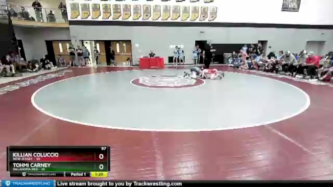 97 lbs Semis & 1st Wrestleback (8 Team) - Killian Coluccio, New Jersey ...