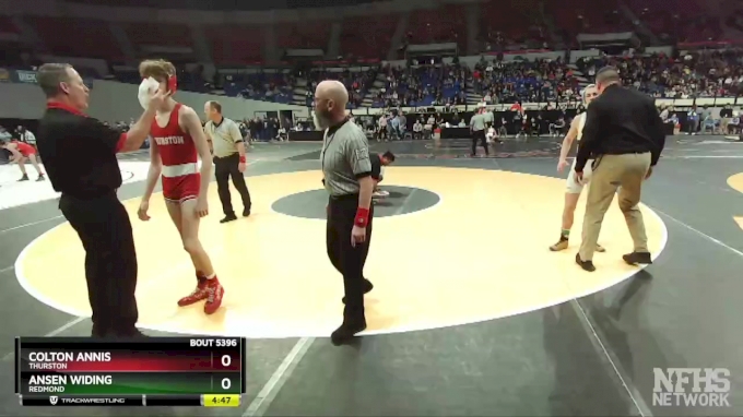 5A-126 lbs 1st Place Match - Colton Annis, Thurston vs Ansen Widing ...