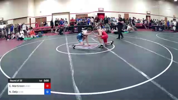 74 kg Round Of 32 - Carson Martinson, Sebolt Wrestling Academy vs ...