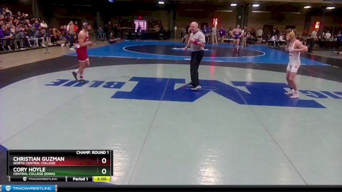 125 lbs Champ. Round 1 - Christian Guzman, North Central College vs ...