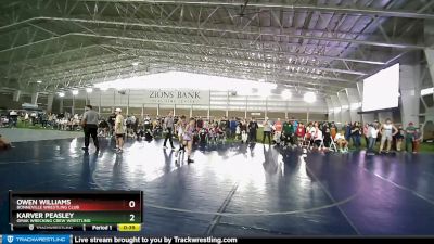 83 lbs Semifinal - Owen Williams, Bonneville Wrestling Club vs Karver ...