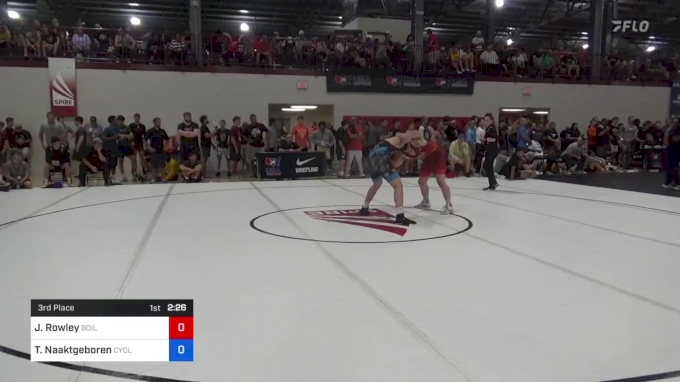 86 kg 3rd Place - James Rowley, Boilermaker RTC vs Tate Naaktgeboren ...