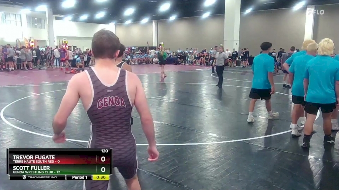 120 lbs Round 1 (10 Team) - Trevor Wilcox, Genoa Wrestling Club vs ...