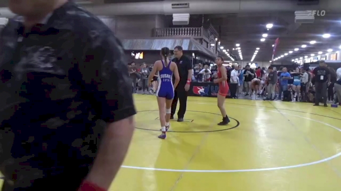 112 lbs Quarters - Ashley Naranjo, Ascend Wrestling Academy vs Zao ...