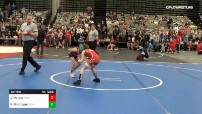 68 lbs Round Of 16 - Julia Horger, OutKast vs Robert Rodriguez, RedNose ...