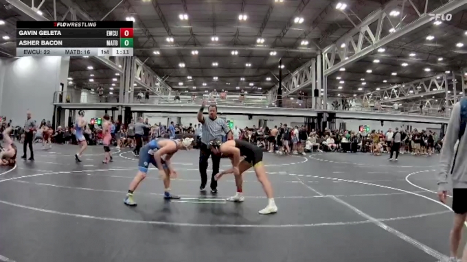 157 lbs Round 5 (6 Team) - Gavin Geleta, EsteBuilt Underground vs Asher ...