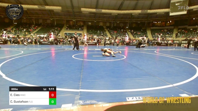 88 lbs Final - Evan Cies, Malvern Wrestling Club vs Case Gustafson ...