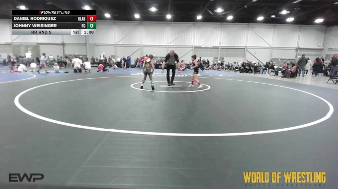 49 lbs Rr Rnd 5 - Daniel Rodriguez, Beef Lab 9U vs Johnny Weisinger ...