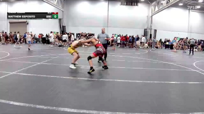 144 lbs Round 3 (6 Team) - Matthew Esposito, North Hunterdon WC vs Omar ...
