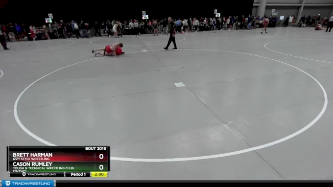 132 lbs Cons. Round 4 - Cason Rumley, Tough N Technical Wrestling Club ...