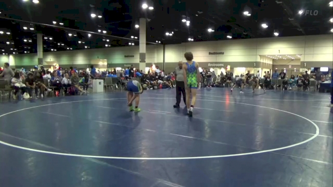 145 lbs Round 3 (10 Team) - Colin Fellure, Franklin Blue vs Hayden ...