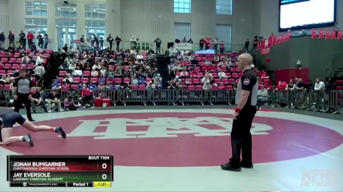 190 lbs Quarterfinal - Jonah Bumgarner, Chattanooga Christian School vs ...