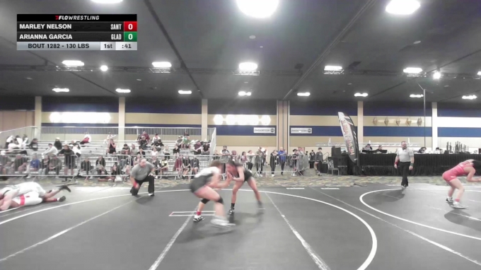 130 lbs Consi Of 4 - Marley Nelson, Santa Ana HS vs Arianna Garcia ...