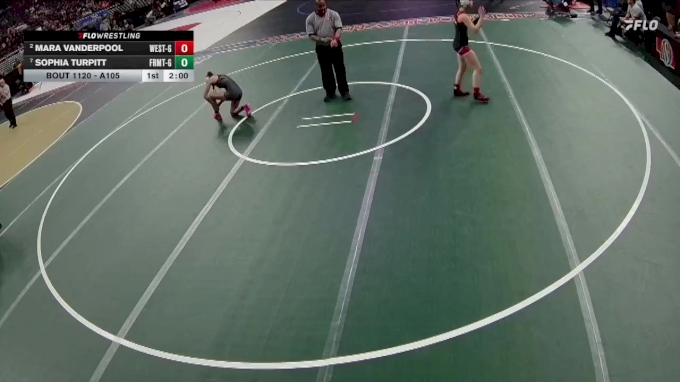 Quarterfinal - Sophia Turpitt, Fremont Girls vs Mara Vanderpool, Omaha ...