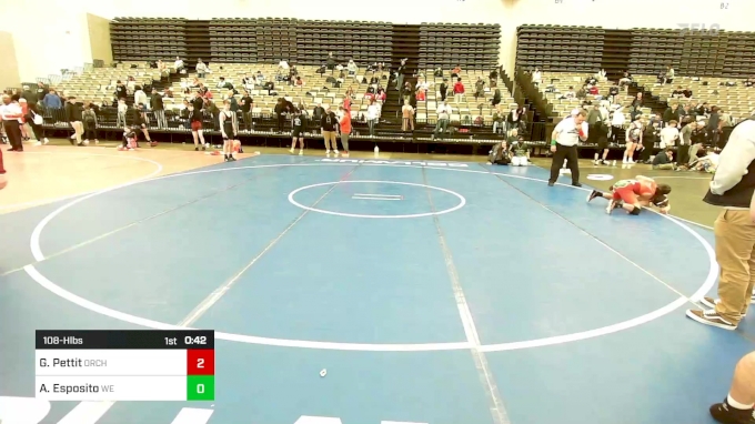 108-H lbs Consi Of 4 - Greyson Pettit, Orchard South WC vs Alex ...